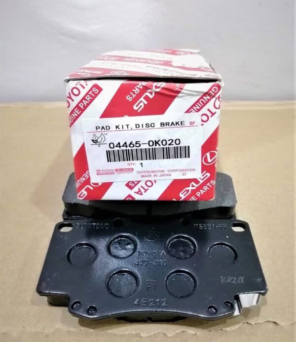 Toyota Brake Pad Kit 04465-0k020 - Nairobi GeoTech Thailand (K) Auto Parts