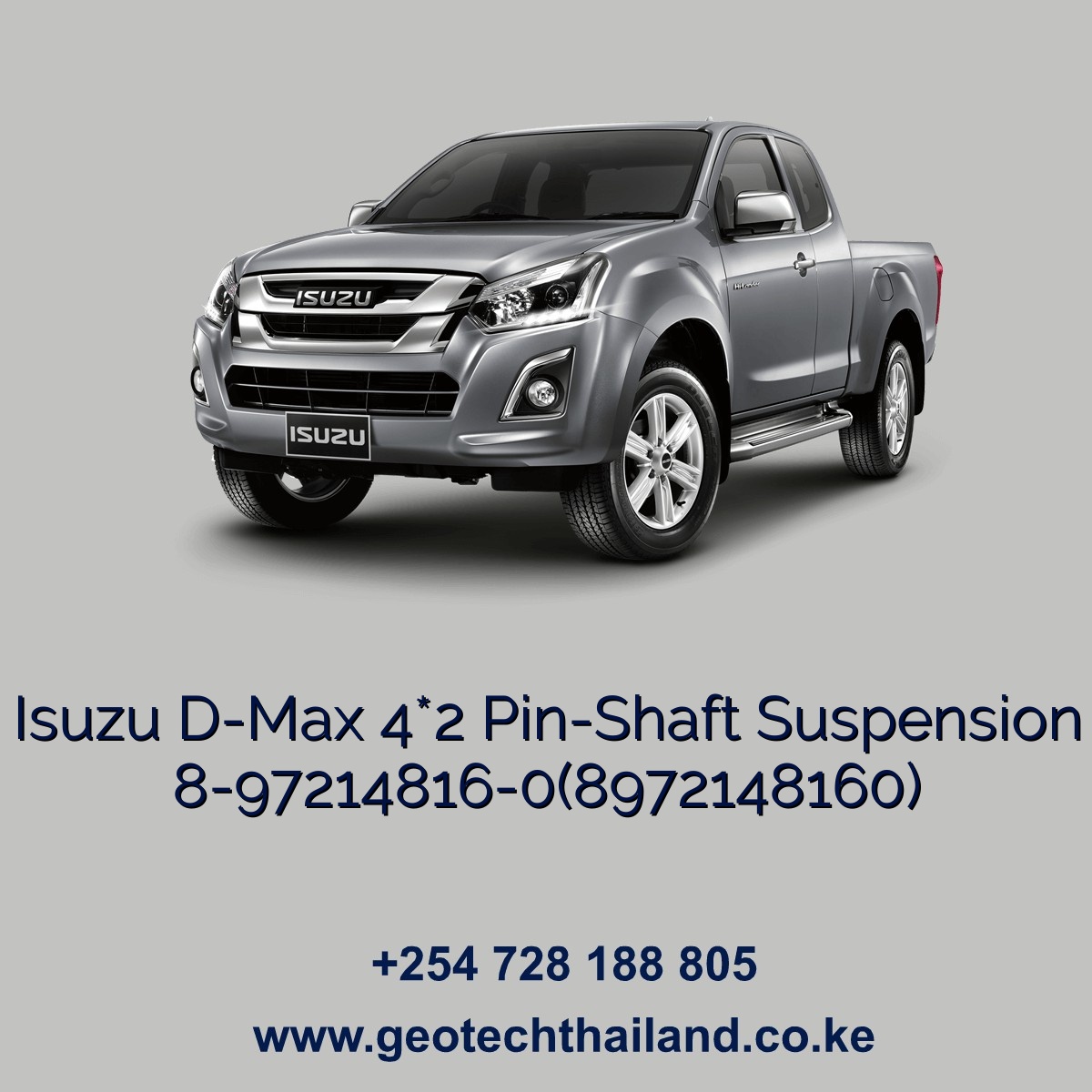 Isuzu D-Max 4*2 Pin-Shaft Suspension 8-97214816-0(8972148160) - Nairobi ...
